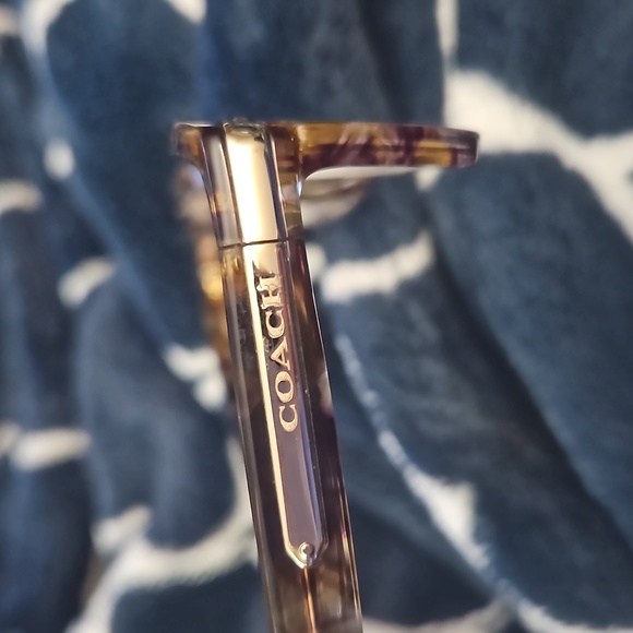 Coach | Accessories | Coach Hc665 5287 Confetti Light Brown Tortoise ...